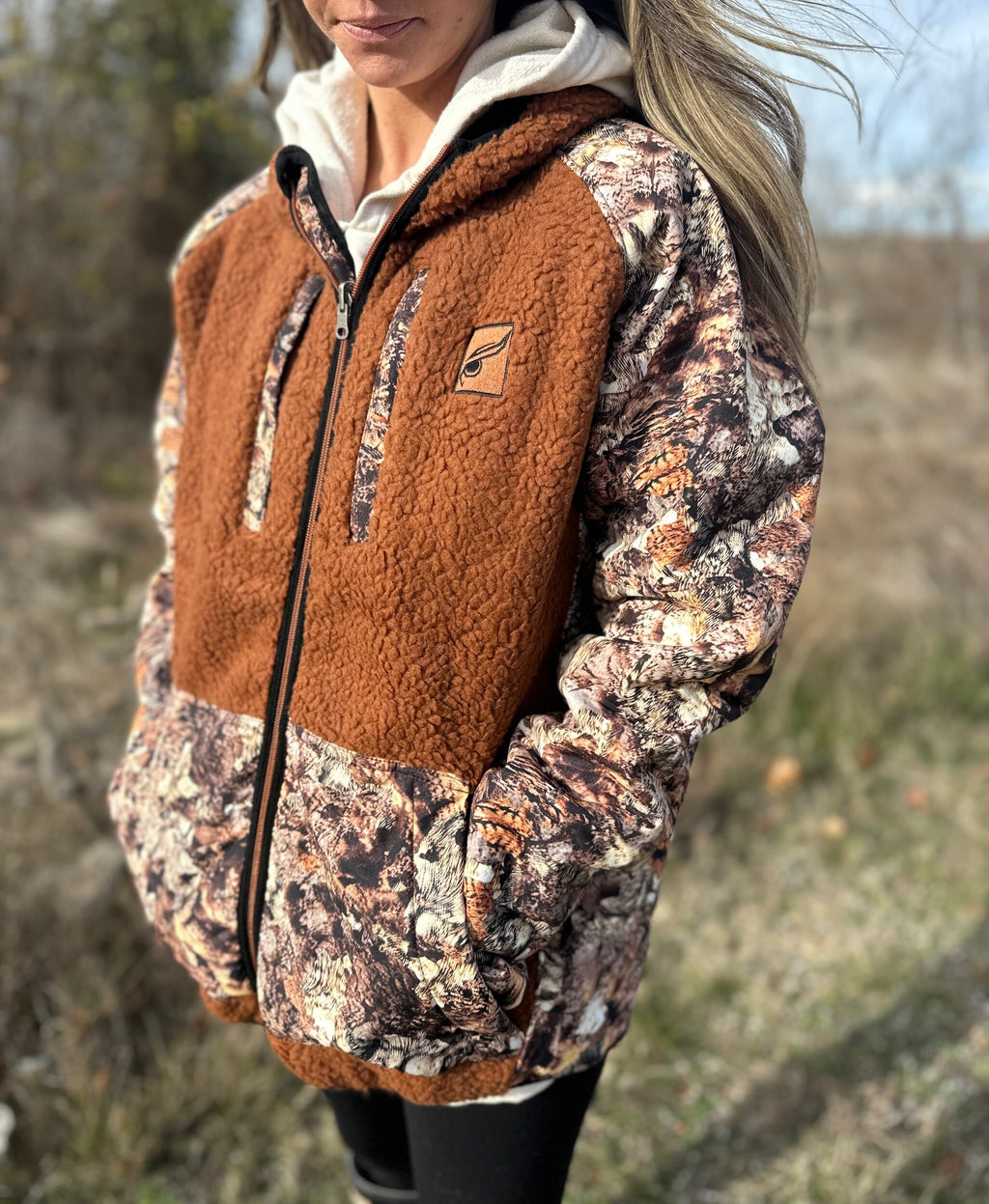 Kodiak Sherpa Jacket – Hoot Camo